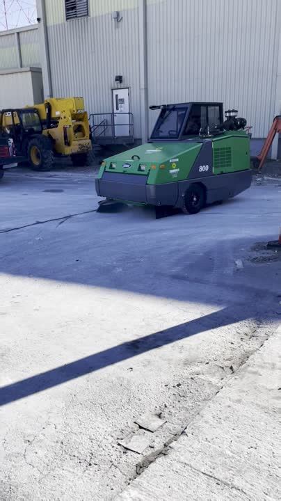 Toby Sledge On Linkedin Brand New Tennant 800 Industrial Sweeper