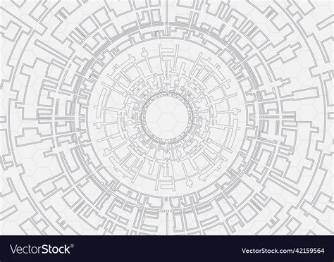 Circuit Technology Background Royalty Free Vector Image