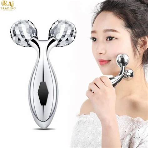 Silver Plastic 3d Face Massager At ₹ 80piece In New Delhi Id