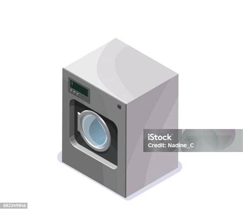 세탁기 분해 3d 벡터 일러스트 레이 션 세탁 또는 드라이 클리닝 기기 절연된 아이콘 0명에 대한 스톡 벡터 아트 및 기타 이미지 0명 3차원 형태 가사 집안일