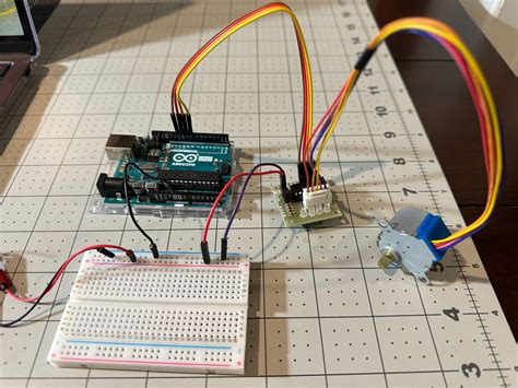 No Motor Rotation Stepper Motor BYJ With ULN Driver Motors Mechanics Power And