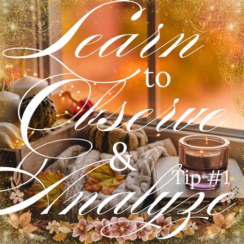 Learn To Observe And Analyze Tip1 Ad German Books