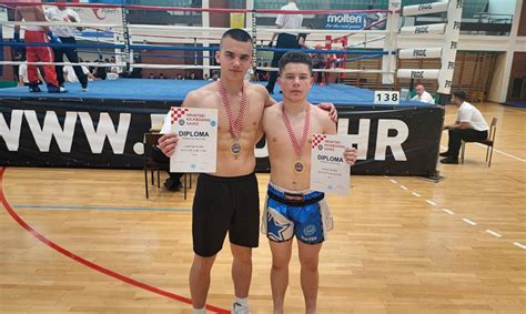 Pavle Vučinić I Luka Katalinić Državni Prvaci U Full Contactu Karlovački Tigar Treći U Ukupnom