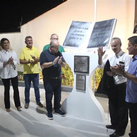 Revitalização Da Praça Da Bíblia Em Tijucas é Celebrada Com Festa E