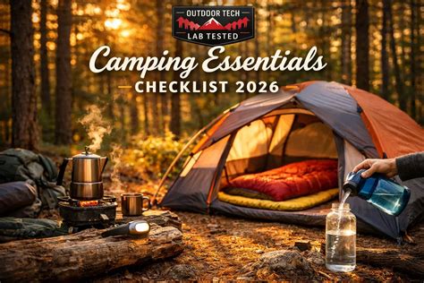 Camping Essentials Checklist 2026 Michigan Best Tested