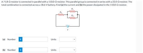 Solved A Q Resistor Is Connected In Parallel With A Chegg Com