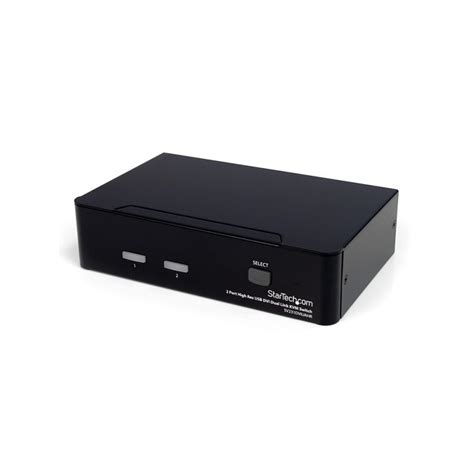 StarTech Com Port High Resolution USB DVI Dual Link KVM Switch With Audio StarTech Com KVM