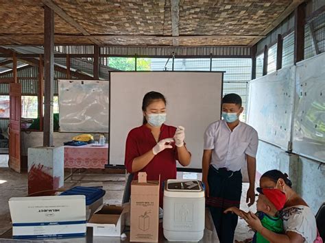 လှိုင်းဘွဲမြို့နယ်တွင် ကိုယ်ဝန်ဆောင်မိခင်များနှင့် ကလေးငယ်များအား ကျန