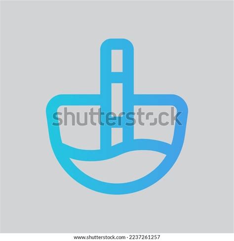 Litmus Icon Gradient Style About Laboratory Stock Vector Royalty Free 2237261257 Shutterstock