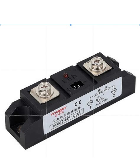 H Z Industrial Solid State Relay DC Control AC SSR V AC A At Piece SSR In