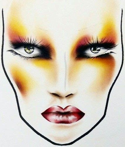 Pin By Leopusc On Mac Face Charts Makeup Charts Makeup Face Charts