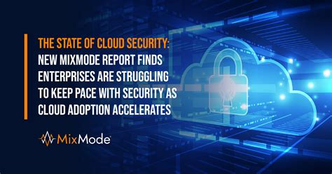 The State Of Cloud Security New Mixmode Report Finds Enterprises Are Struggling To Keep Pace