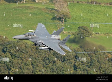 Mach Loop F15 Eagle Stock Photo Alamy