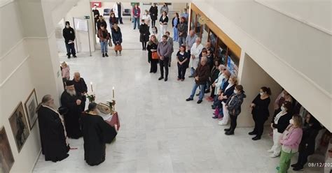 Τα άφθαρτα λείψανα της Θεοπρομήτορος Αγίας Άννης στο Νοσοκομείο Γιαννιτσών