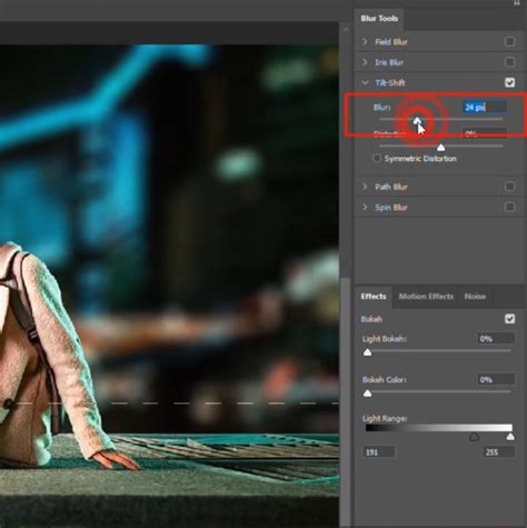 بهترین شیوه بلور کردن بکگراند در فتوشاپ تار کردن قسمتی از عکس ادوب هلپر