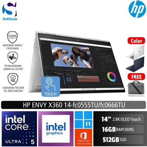 Promo Hp Envy X Fc Tu Fc Tu Laptop In Ultra U Gb Gb Ssd K Oled
