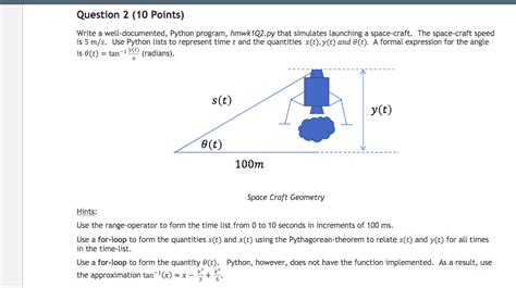 Solved Question 2 10 Points Write A Well Documented