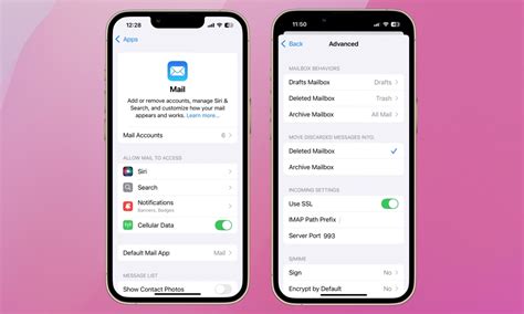 how to swipe to delete gmail messages in iphone s mail app and the