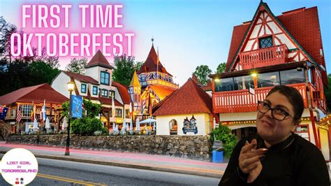 Oktoberfest Adventure First Time At Helen Ga Oktoberfest Youtube