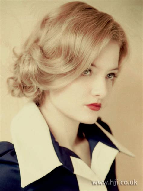 Blonde Tied Hairstyle