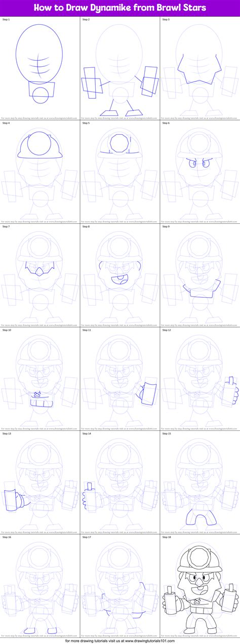 How To Draw Brawl Stars Step By Step