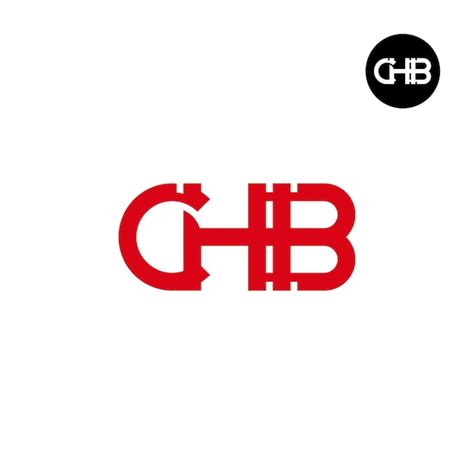 Premium Vector Letter Chb Monogram Logo Design