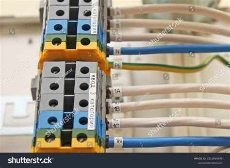 Electrical Terminal Connections Connecting Installation Wires Stock Photo Shutterstock