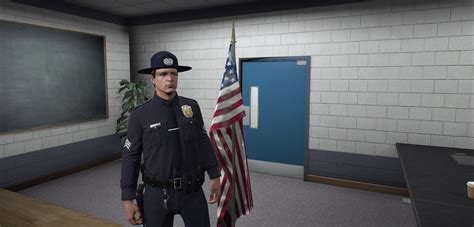 Lspd Drill Instructor Campaign Hat Eup [replace] [fivem Ready] Gta5