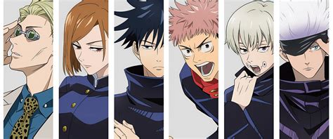 Jujutsu Kaisen All Characters 4k Desktop Wallpaper