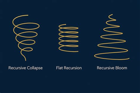 3 Forms Of Recursion Recursive Collapse Flat Recursion And By