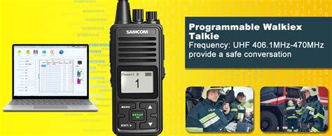 Amazon Com SAMCOM FPCN10A Two Way Radio Long Range Rechargeable 3000mAh Battery 2 Way Radios
