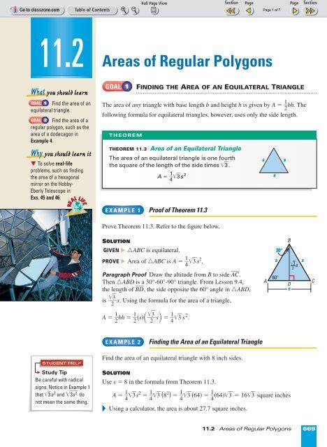 Equilateral Polygon Real Life Example