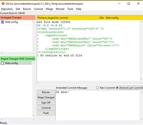 removing mistakes with git rebase