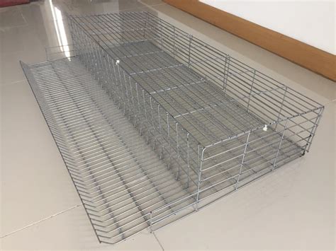 กรงเลี้ยงนกกระทามาตรฐาน ขนาด25 30 ตัว พร้อมอุปกรณ์รางน้ำรางอาหาร Siam Kaset Thaipick