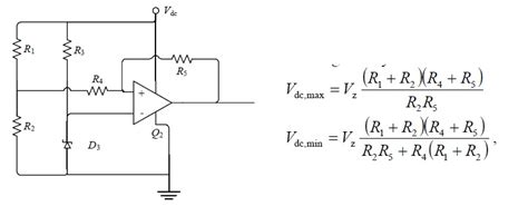 Analog Comparator With Hysteresis Equation For Vmax Vmin Electrical