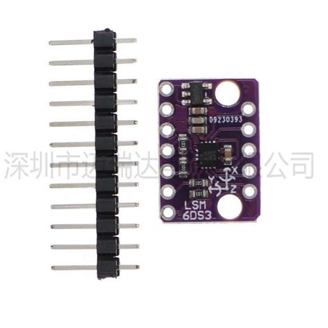Gy Lsm6ds3 Module Accelerometer Tilt Angle Gyroscope Sensor Iicspi