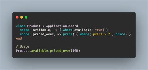 Scopes For Readability And Reusability In Ruby On Rails Parambir Kaur Posted On The Topic