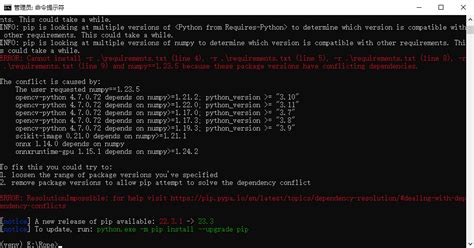 Error Cannot Install R Requirementstxt Line 4 原因与解决方法 付杰博客