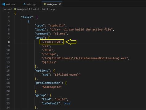 how to set the c language standard version in vs code giovanni dicanio s blog