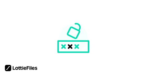 Free Password Icon Lottie Json Animation Animation By Tinymotion Lottiefiles