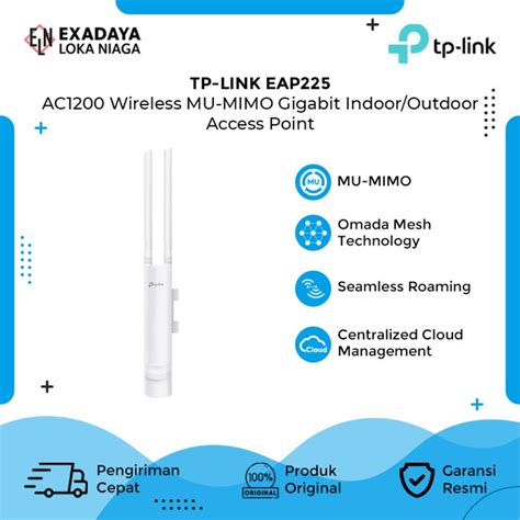 Jual Tp Link Eap Outdoor Ac Wireless Mu Mimo Access Point Outdoor Shopee Indonesia