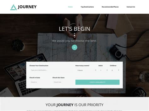 Download Htmlcss Templates For Free Journey Free Html Templates Free Css Templates And More