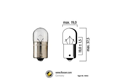 נורה חניה אור מס24V R10W