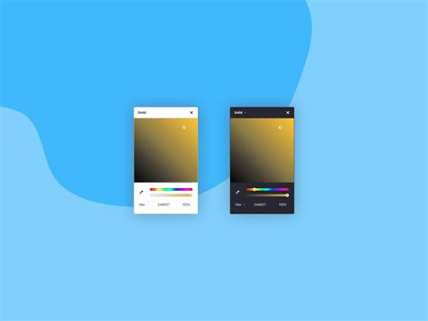 Daily UI Color Picker By Julien Chatelain On Dribbble