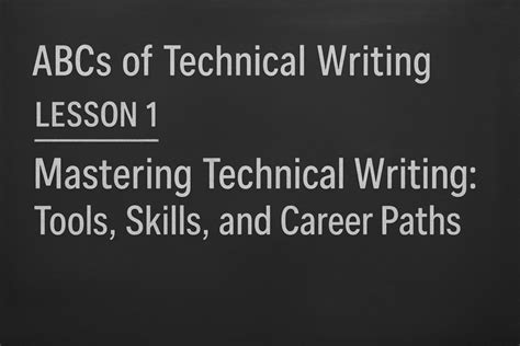 Online Course Abcs Of Technical Writing