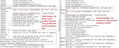 Ruby Heroku Bundler Update Removes Installed Gem And Causes My App Deploy To Fail Compile