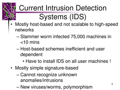 Ppt Network Based Intrusion Detection Mitigation And Forensics