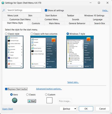 Bring Back The Windows 7 Style Start Menu To Windows 11