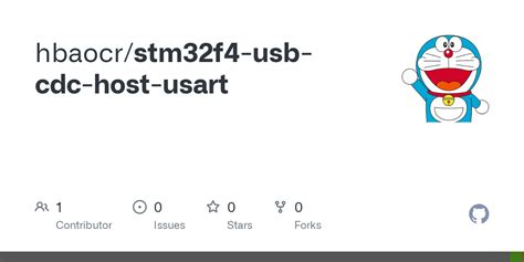 Github Hbaocrstm32f4 Usb Cdc Host Usart