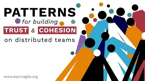 Patterns To Build Trust And Cohesion On Distributed Teams